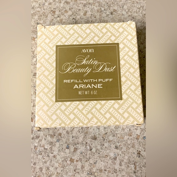 Avon | Makeup | Vintage Avon Satin Beauty Puff Ariane Preowned | Poshmark